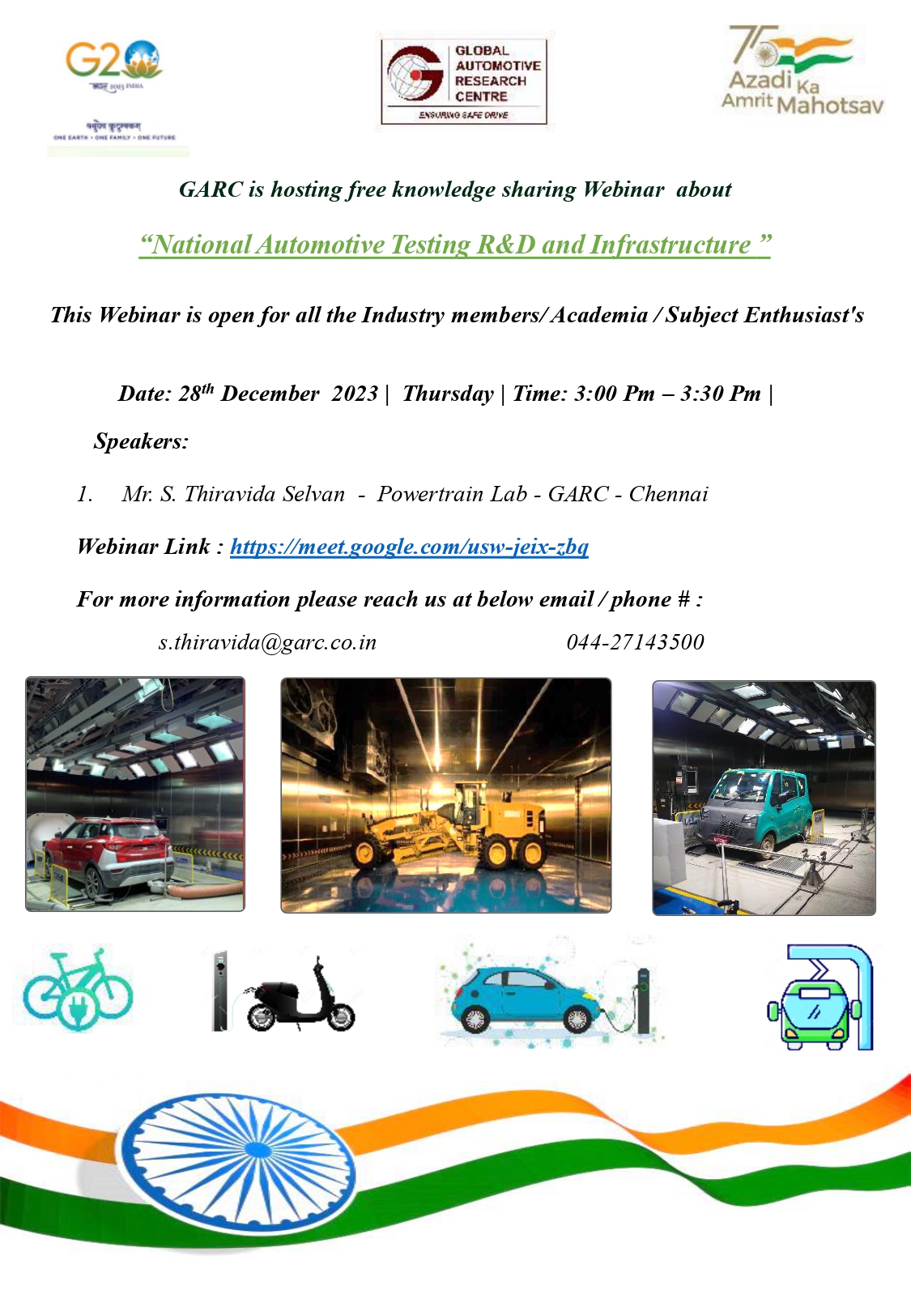 Contact Us – Global Automotive Research Centre